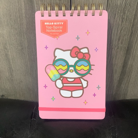 Hello Kitty | Office | Hello Kitty Summertime Cover Top Spiral 92 Lined ...